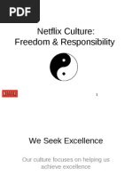 Netflix Culture and Values Guide | PDF | Option (Finance) | Employment