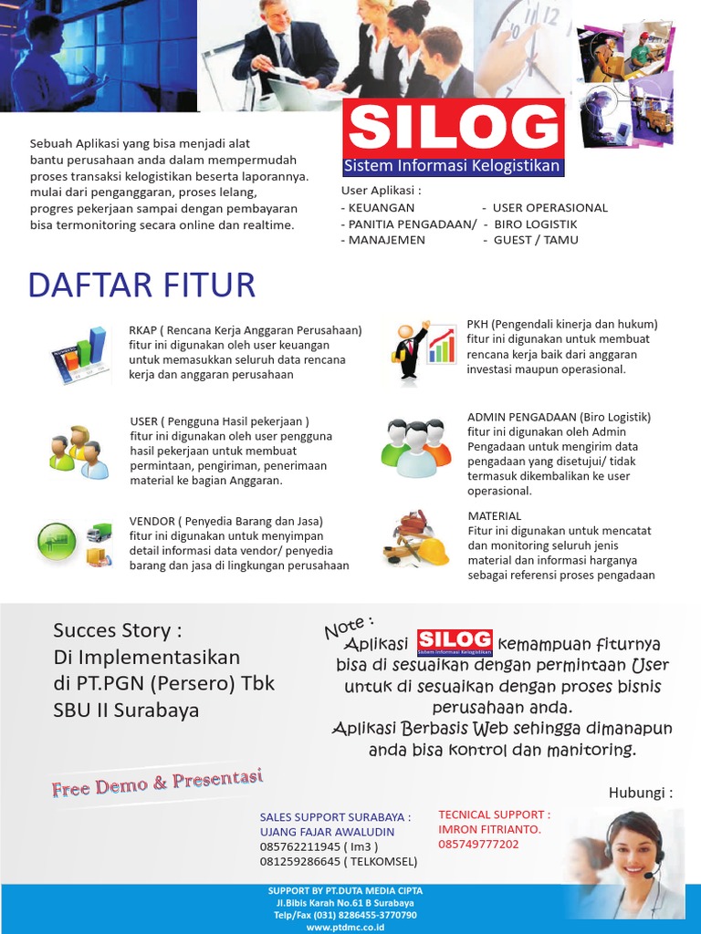 Overview SILOG Sistem Informasi Logistik | PDF