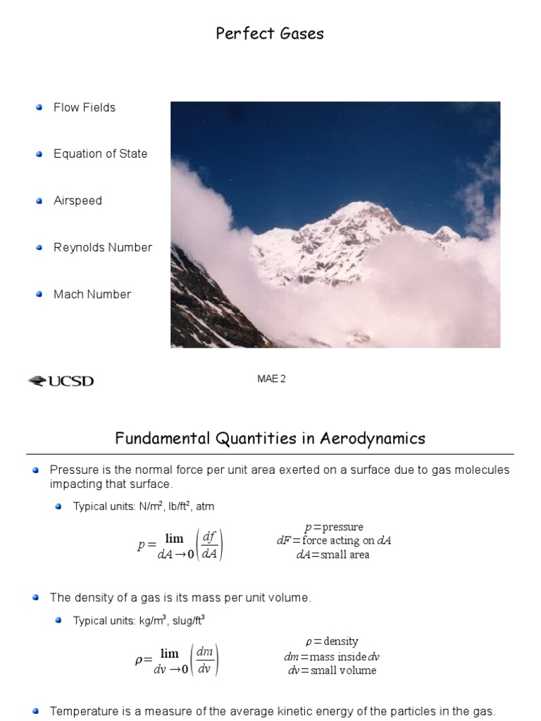 Perfect Gases: Flow Fields | PDF | Fluid Dynamics | Fluid Mechanics