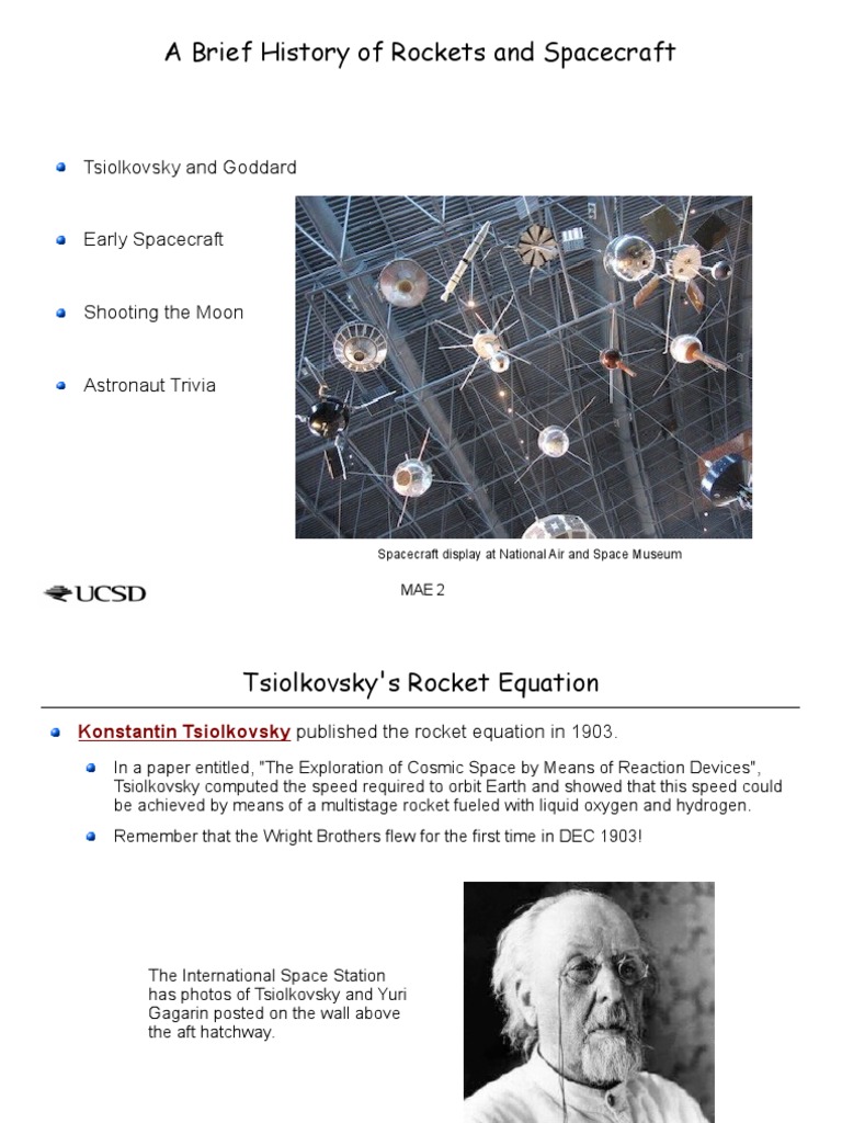 A Brief History of Rockets and Spacecraft | PDF | Apollo Program ...