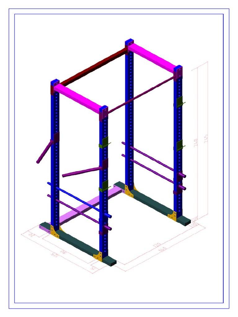 Power Rack Blueprint | PDF