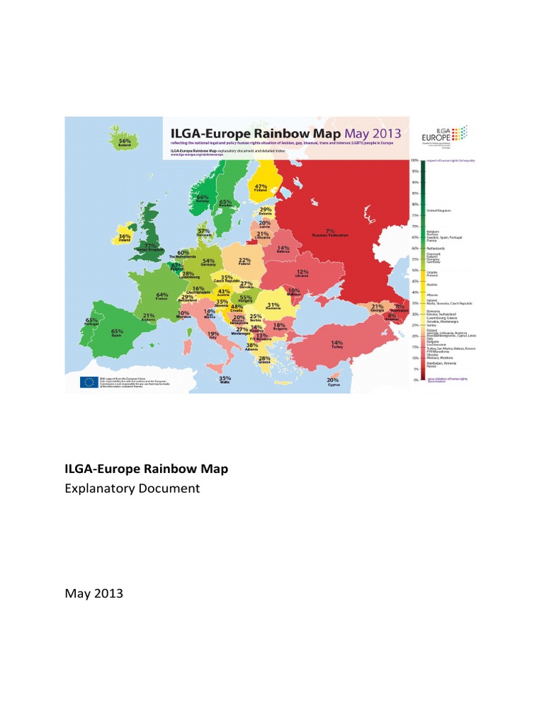 ILGA-Europe Rainbow Map 2013 Explanatory Document | PDF | Gender ...