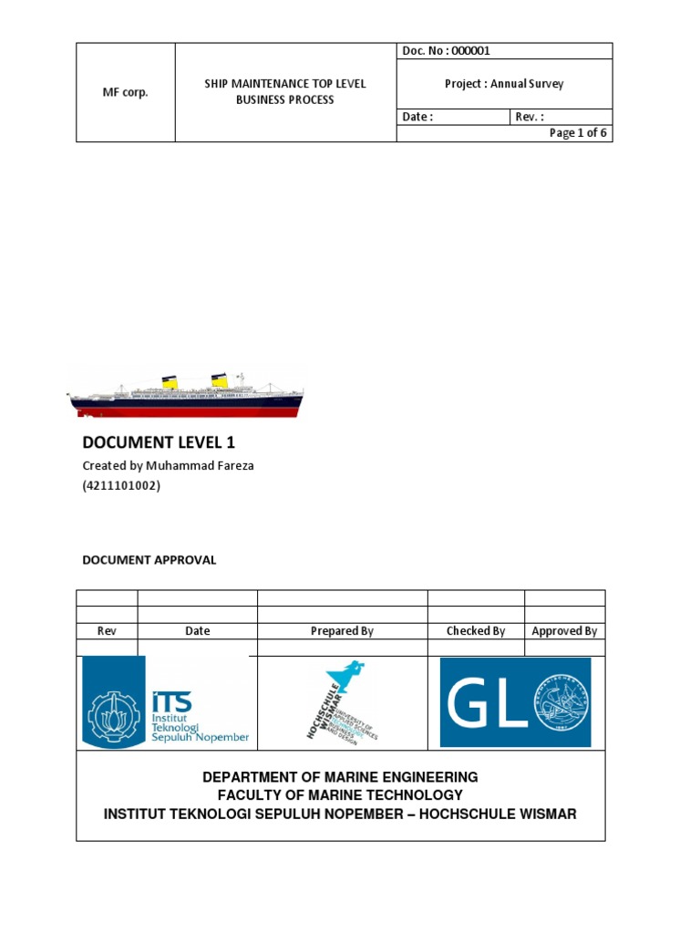 Annual Ship Maintenance Process Guide | PDF | Ships | Pump