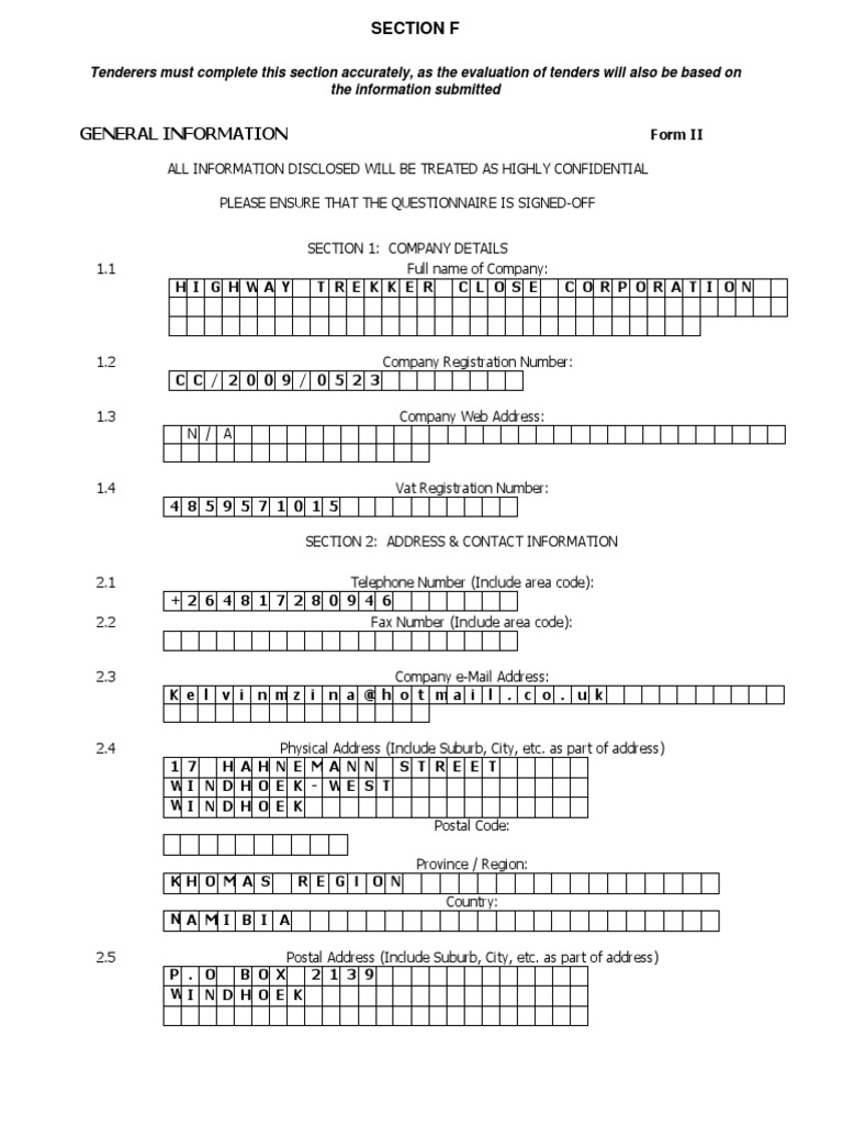 Company Profile for Tender Submission | PDF | Iso 9000 | Business
