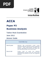 Acca PM Cheat Sheet | PDF | Performance Indicator | Return On Investment