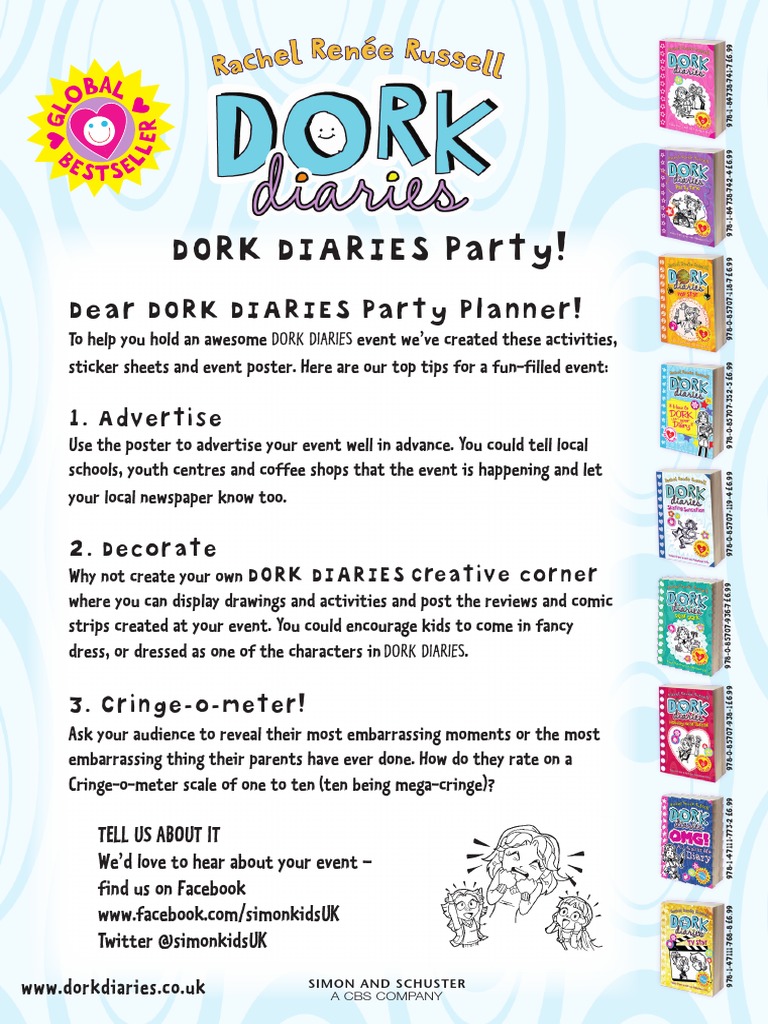 Dork Diaries Activity Pack | Leisure
