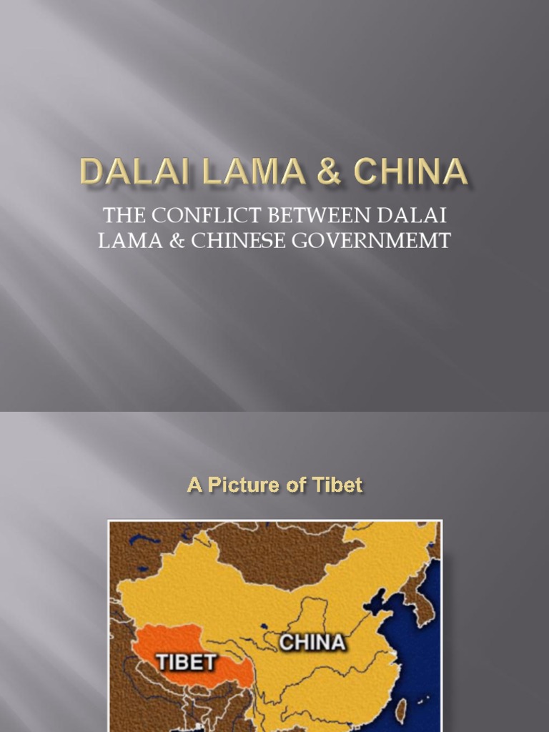 The Conflict of Tibet | PDF