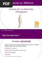 Williams Flexion Exercises for Back Pain | PDF | Low Back Pain | Back Pain