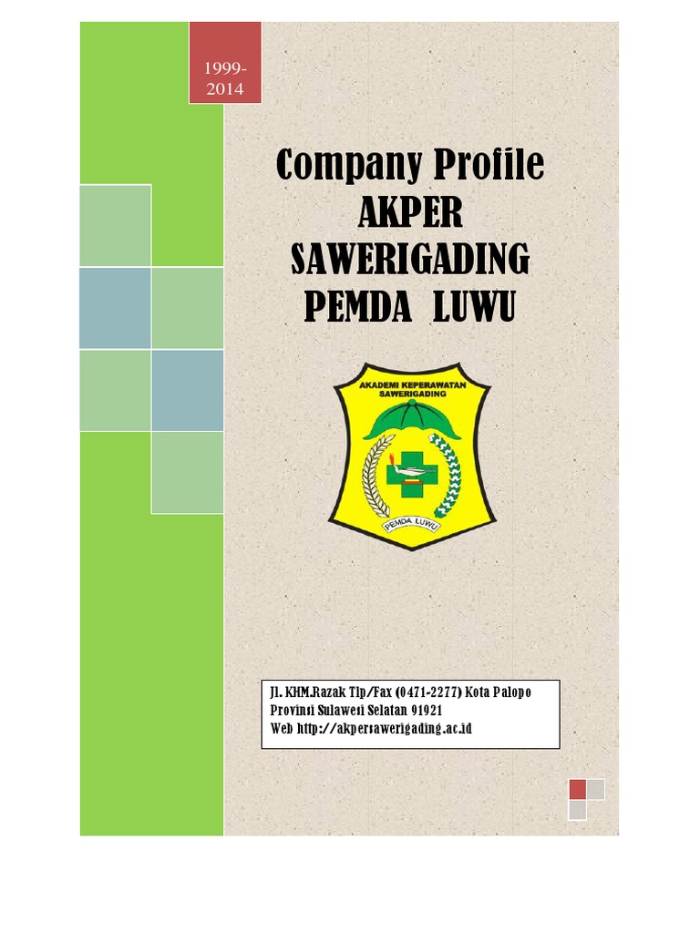 Company Profile Akper Sawerigading 2014 | PDF