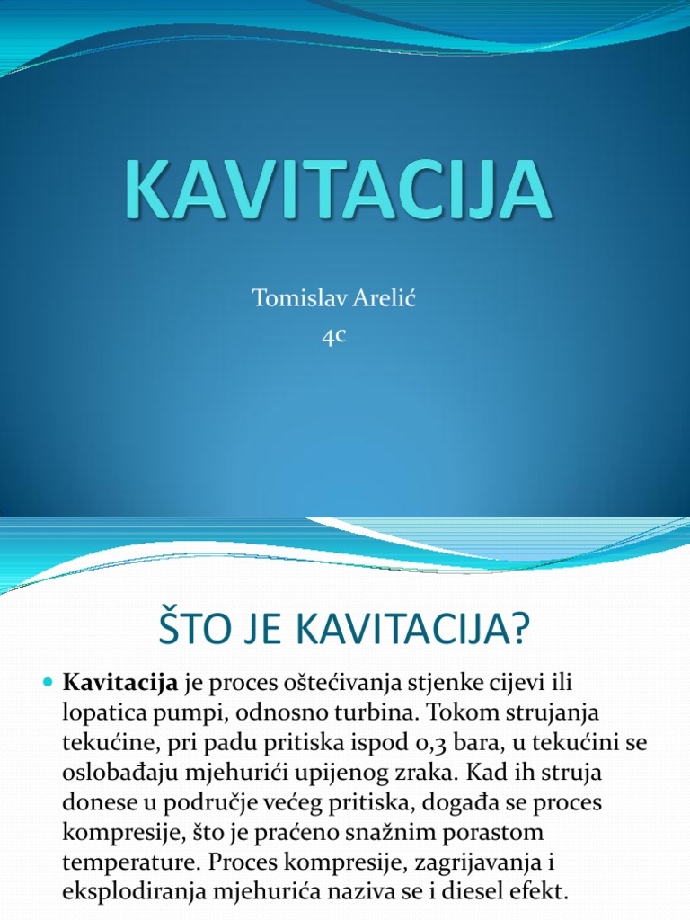 KAVITACIJA | PDF