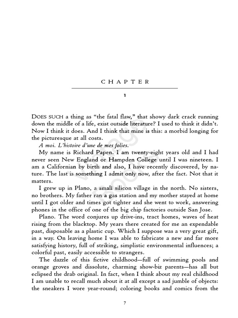 Secret History | PDF