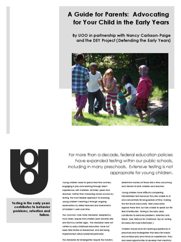 Early Childhood Brochure | PDF
