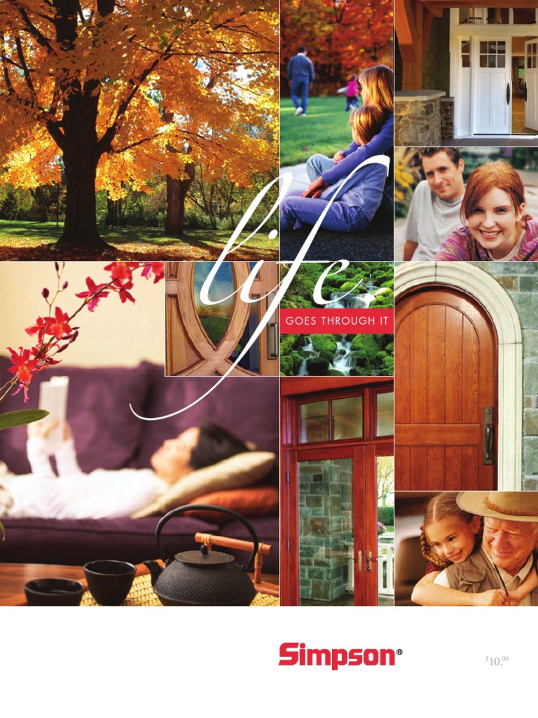 Simpson Ext French & Sash Doors | PDF | Door | Components