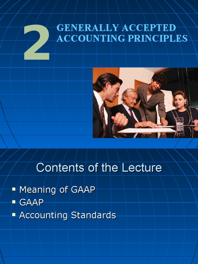Generally Accepted Accounting Principles | PDF | Debits And Credits ...