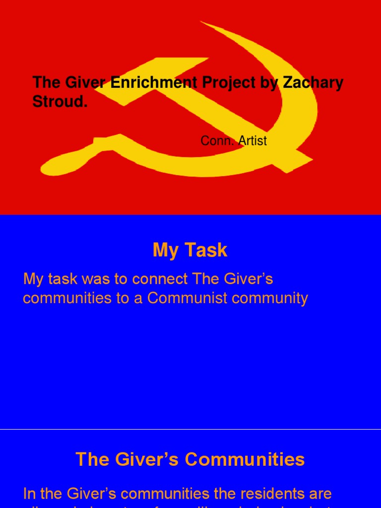 The Giver and Communist Control Comparison | PDF