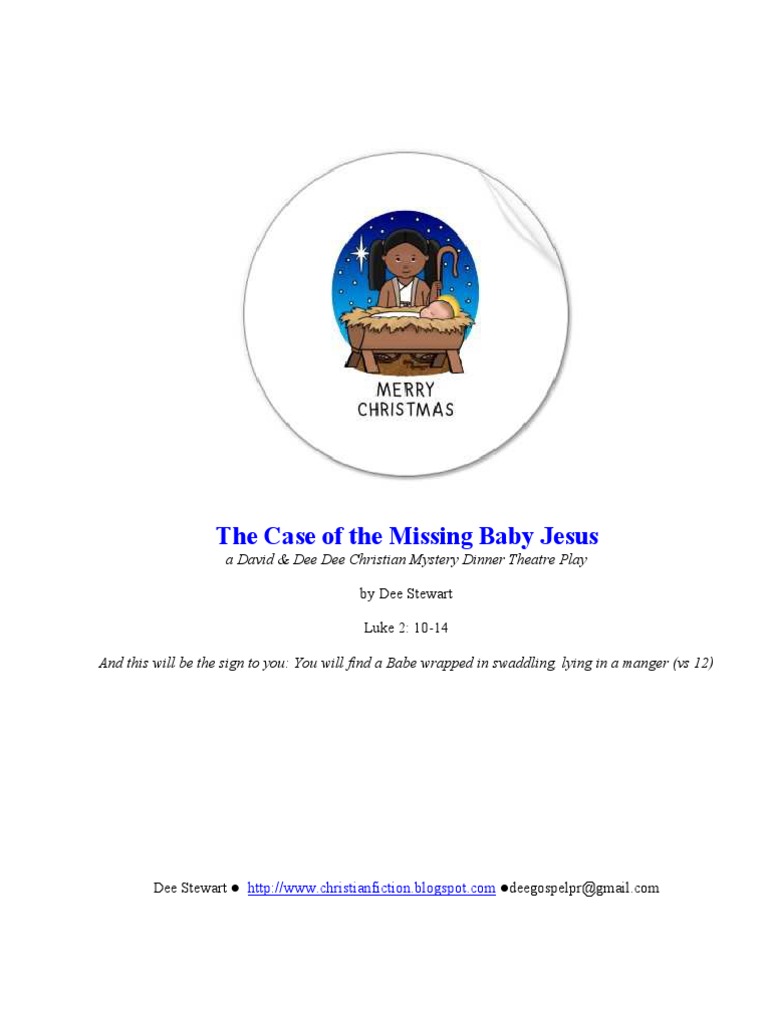 The Case of The Missing Christmas Baby Jesus | PDF | Biblical Magi ...