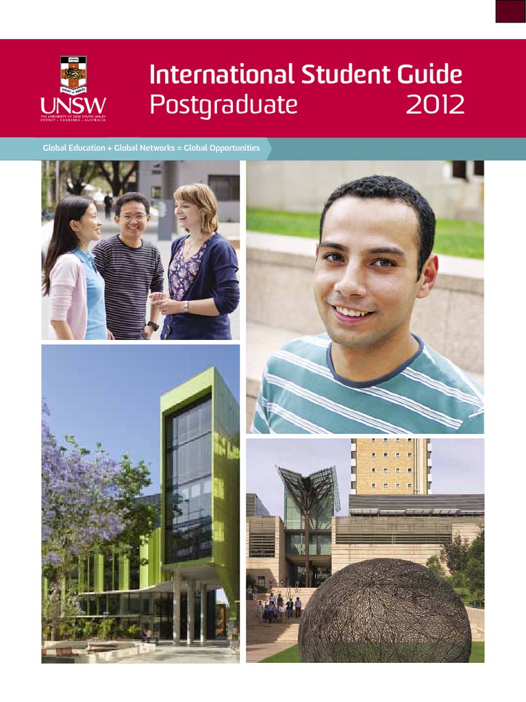 Unsw PG 160911 | PDF | Postgraduate Education | Academic Degree