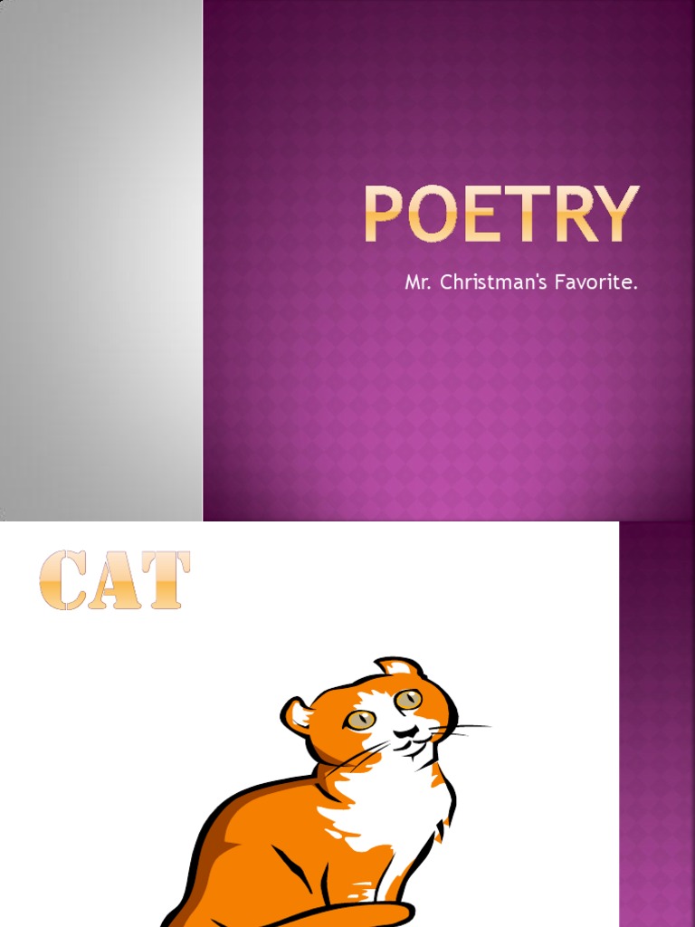 Poetry Lesson1 | PDF | General Fiction