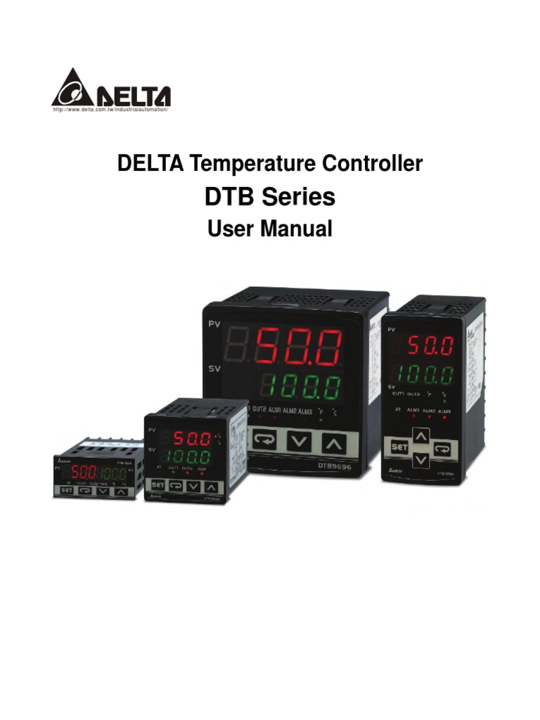 DTB Manual | PDF | Thermocouple | Parameter (Computer Programming)