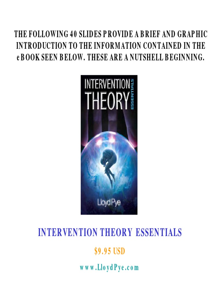Intervention Theory Intro | PDF | Prokaryote | Eukaryotes