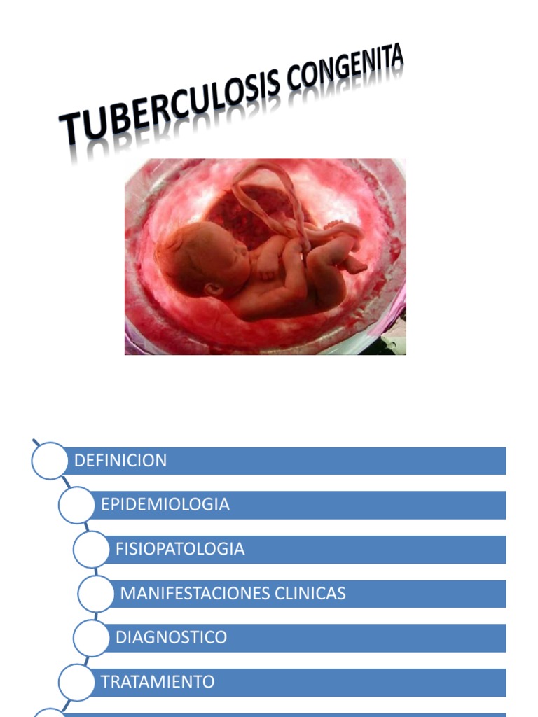 Tuberculosis Congenita | Tuberculosis | Placenta | Prueba gratuita de ...