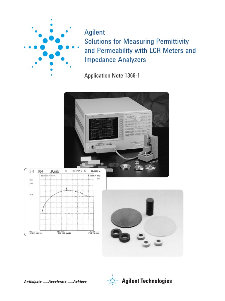 Agilent Permeability Measurement 5980-2862EN | PDF | Permittivity ...