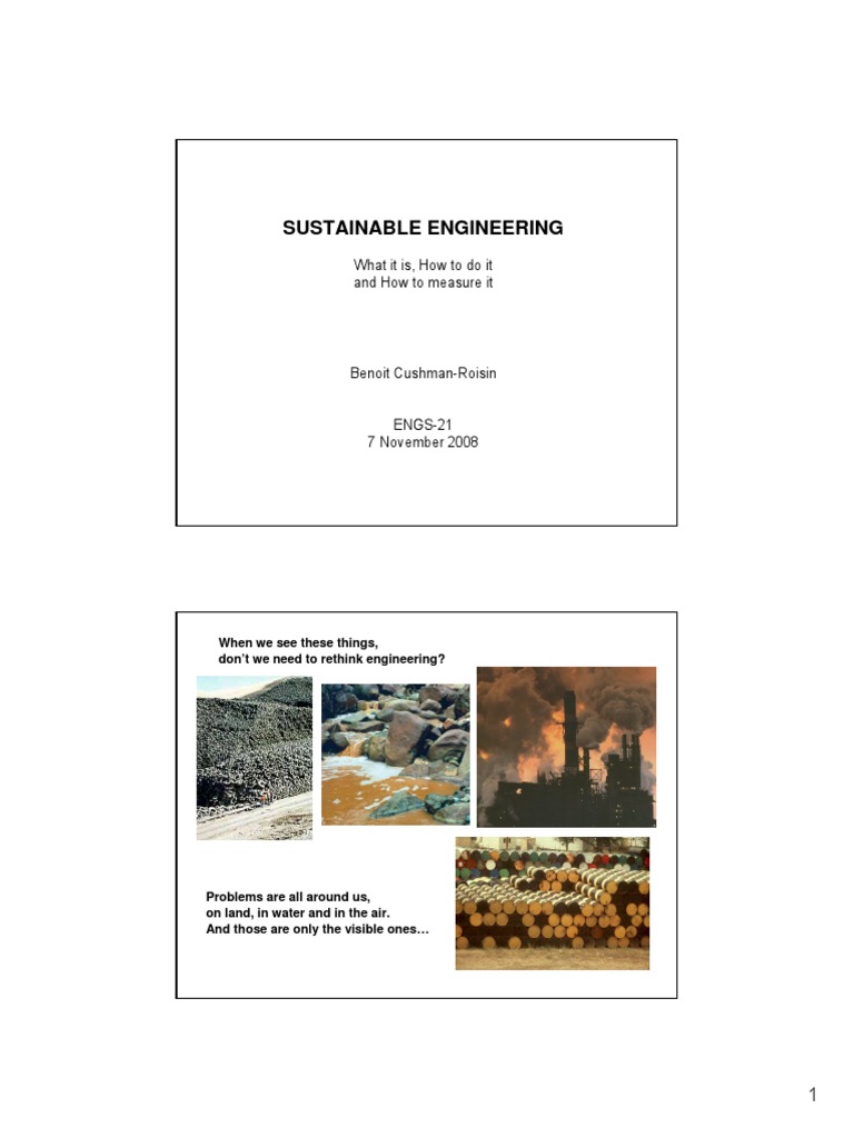 Sustainable Engineering 2 | PDF | Green Building | Sustainability