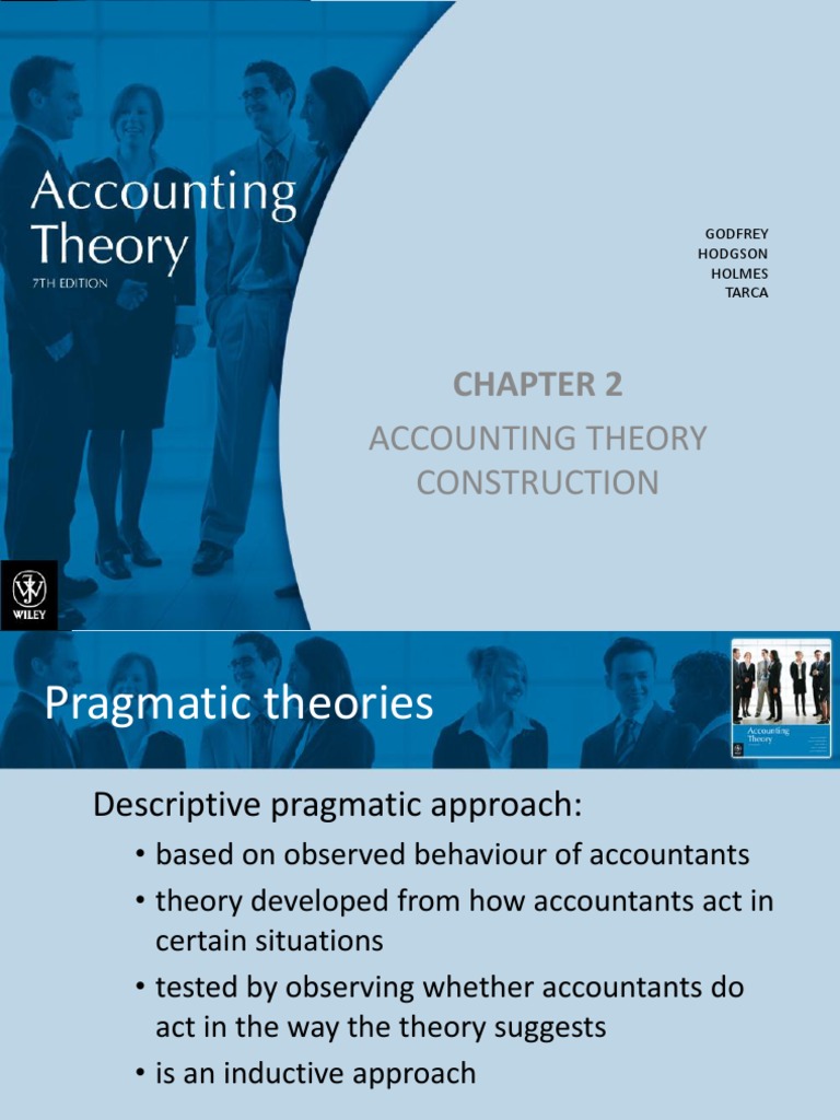 Accounting Theory Construction: Godfrey Hodgson Holmes Tarca | PDF | Theory | Normative