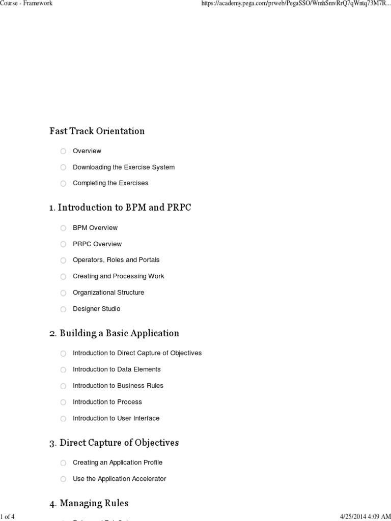Pega Academy | PDF | User Interface | Business Process Management