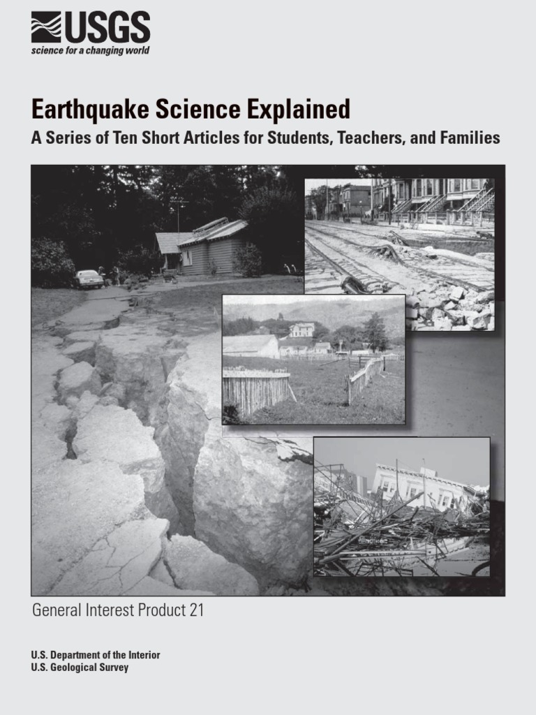 Earthquake Science Explained: A Series of Ten Short Articles For ...