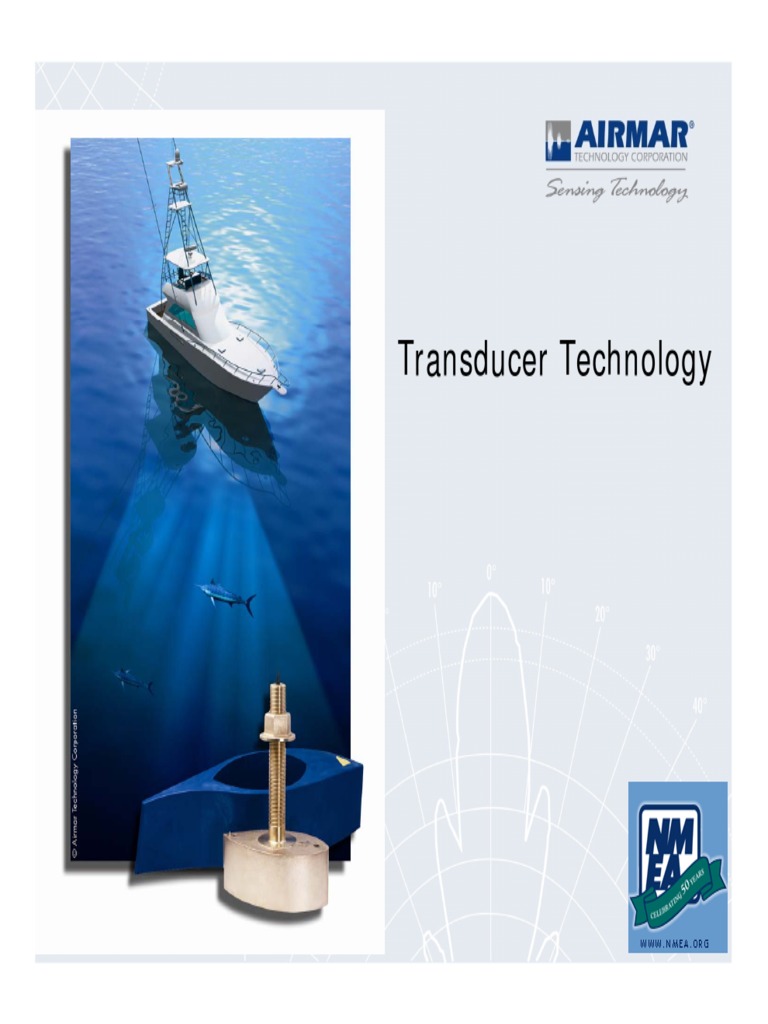 Airmar Transducer Technical Presentation | Decibel | Volt