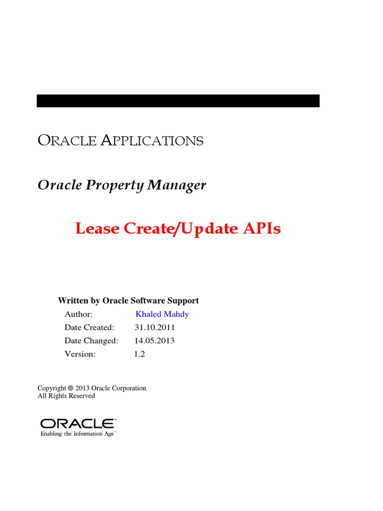 Lease API White Paper 1 2 | PDF | Application Programming Interface ...