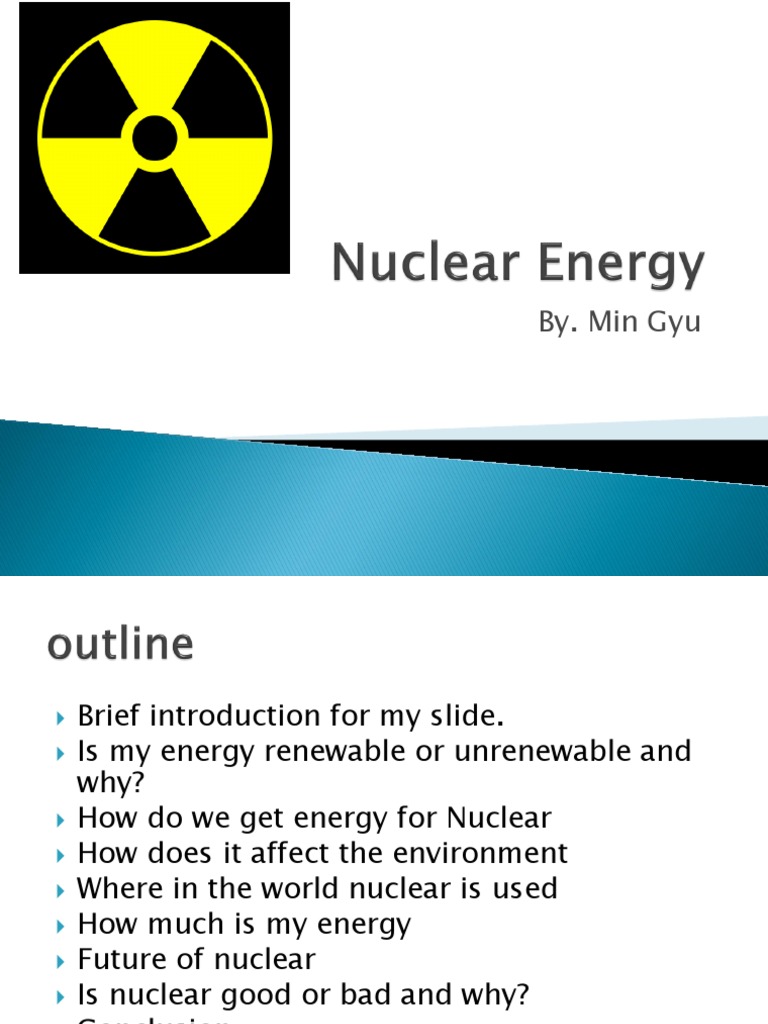 Nuclear Energy | PDF | Nuclear Power | Nuclear Fission