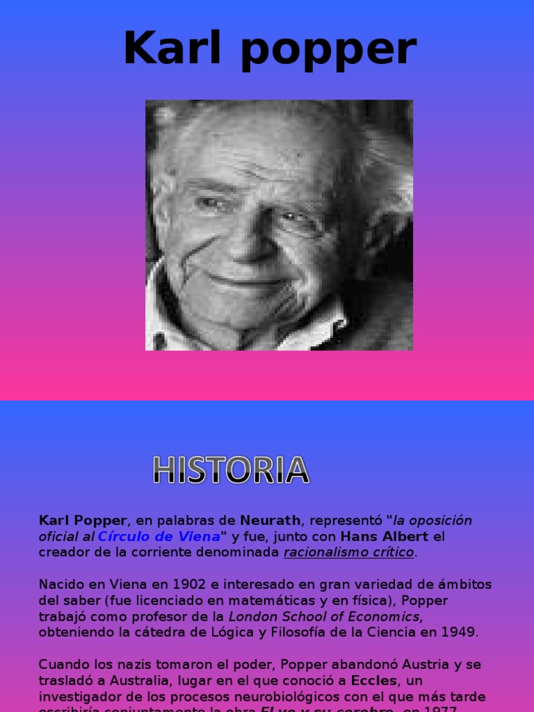 Karl Popper | PDF | Karl Popper | Verdad