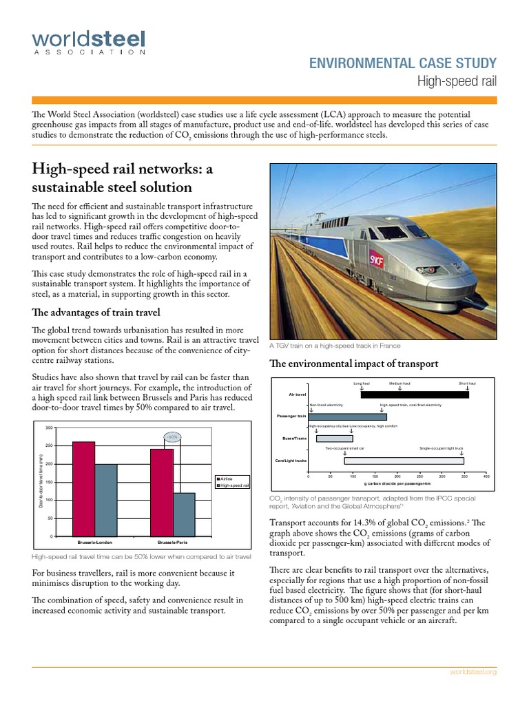 Rail Case Study Pdf Rail Transport High Speed Rail