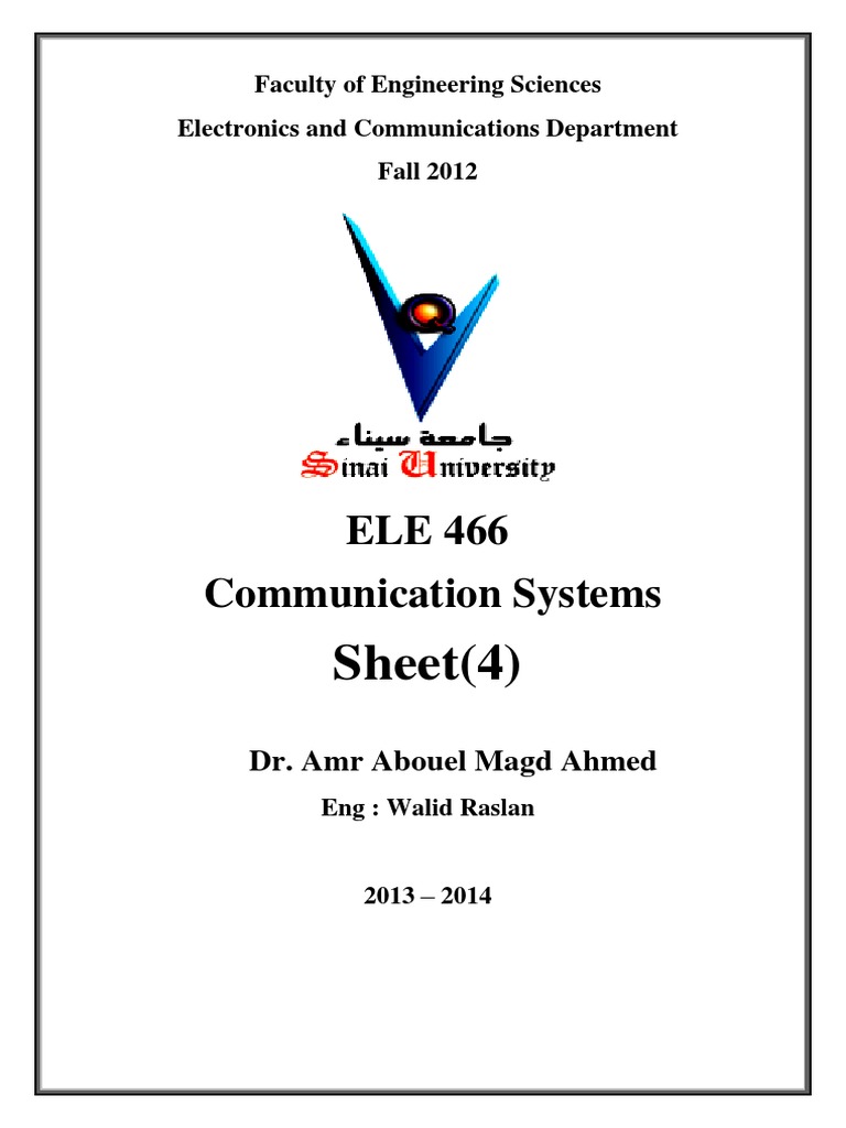 Sheet4 Sol | PDF | Sampling (Signal Processing) | Spectral Density