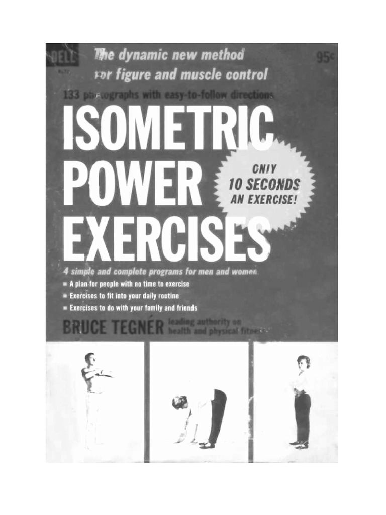 Bruce Tegner - Isometric Power Exercises - Only in 10 Seconds An ...