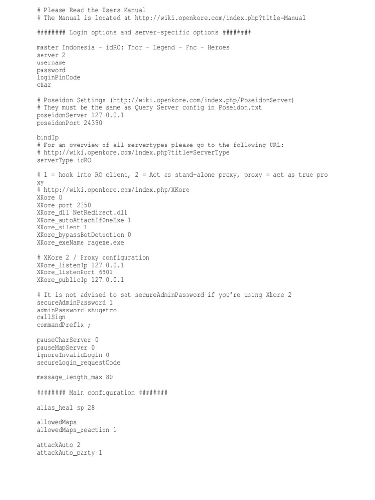 Configurasi Bot Ragnarok 1 | PDF | Proxy Server | Computing