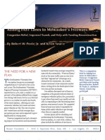 CBDTP - Fact Sheet - FINAL | PDF | Truck | Toll Road