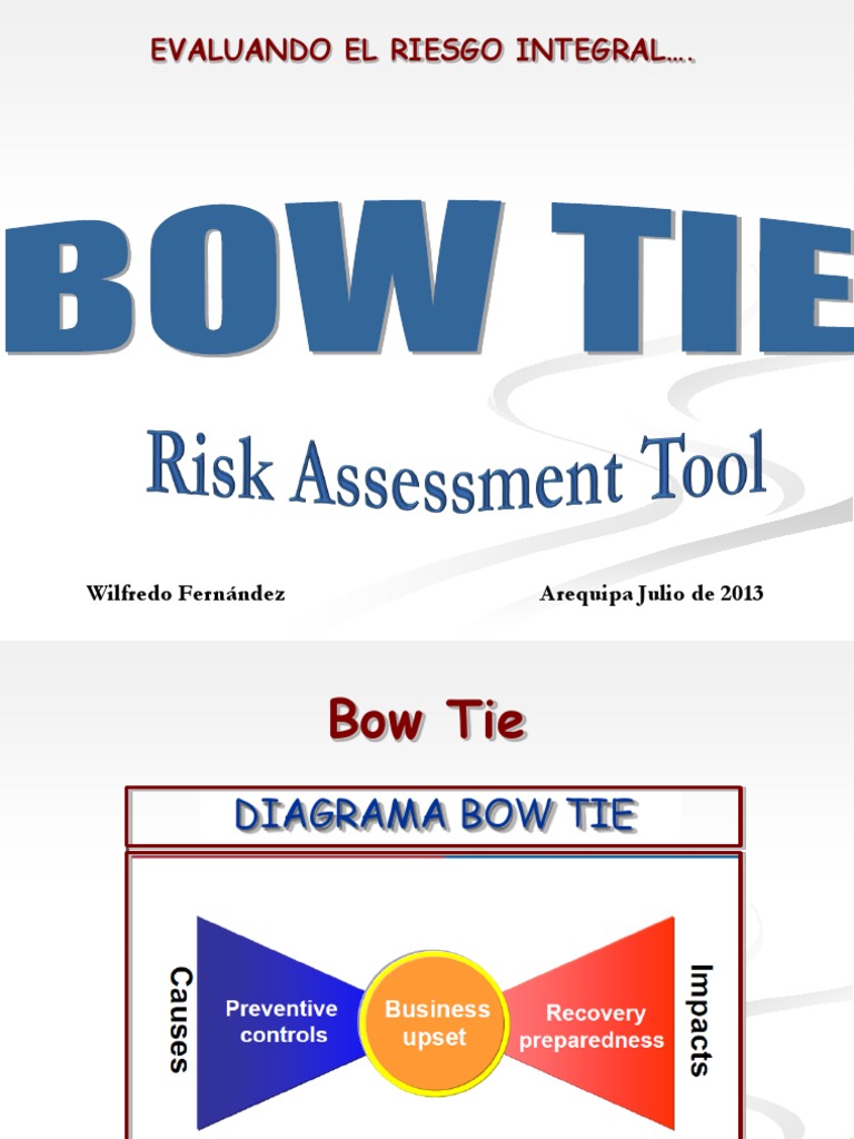 Análisis de Riesgos - Metodología Bow Tie | PDF | Riesgo | Probabilidad