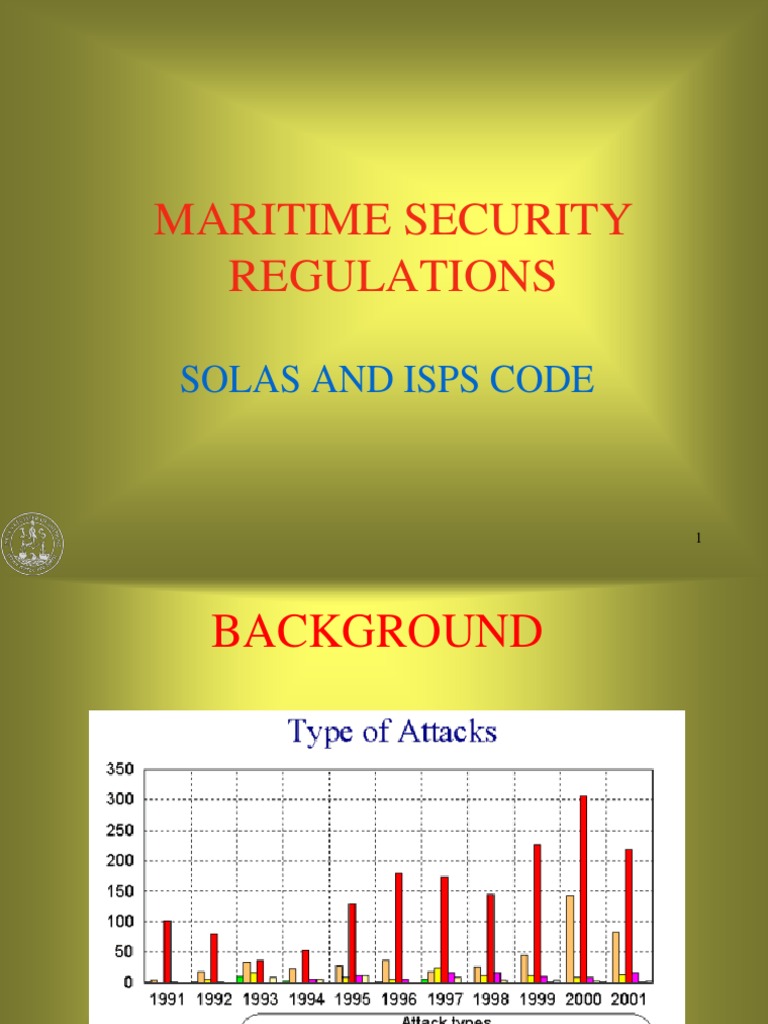 Maritime Security Policy ISPS SOLAS | PDF | Regulatory Compliance ...