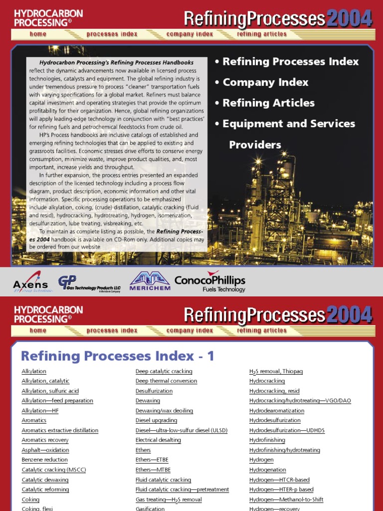 Refining Processes 04 | Download Free PDF | Cracking (Chemistry ...