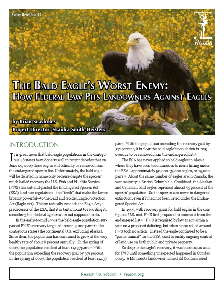 5b1a53503729a50cbca6d5047efce846 | PDF | Endangered Species Act Of 1973 ...