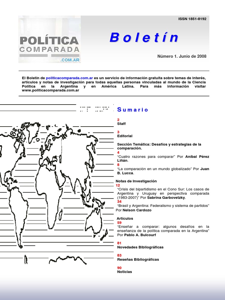 Aníbal Pérez Liñán 4 Razones para Comparar en Rev Pol Comp | PDF