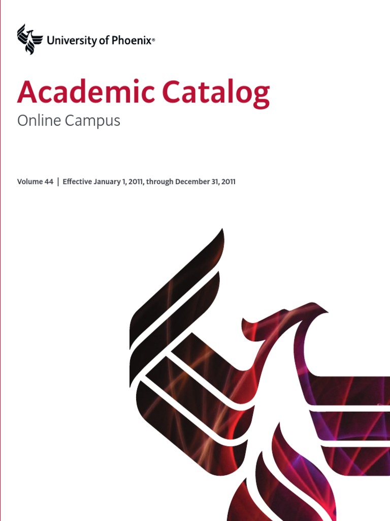 Phoenix Academic Catalog | PDF | College | Health Administration