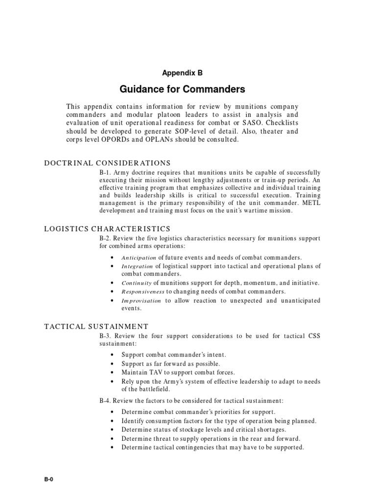 (Ebook - Military) US Army Field Manual 004-030.13 (Support) Ammunition ...