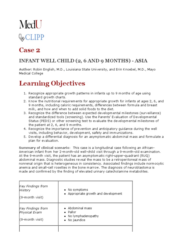 2, 6, 9 Mo Well Child Check | PDF | Vaccines | Medical Specialties