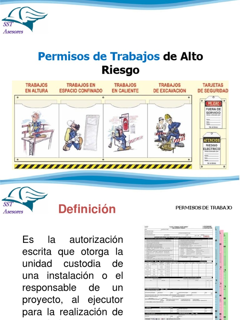 Permisos de Trabajo de Alto Riesgo | PDF | Science | Ciencia y Tecnología
