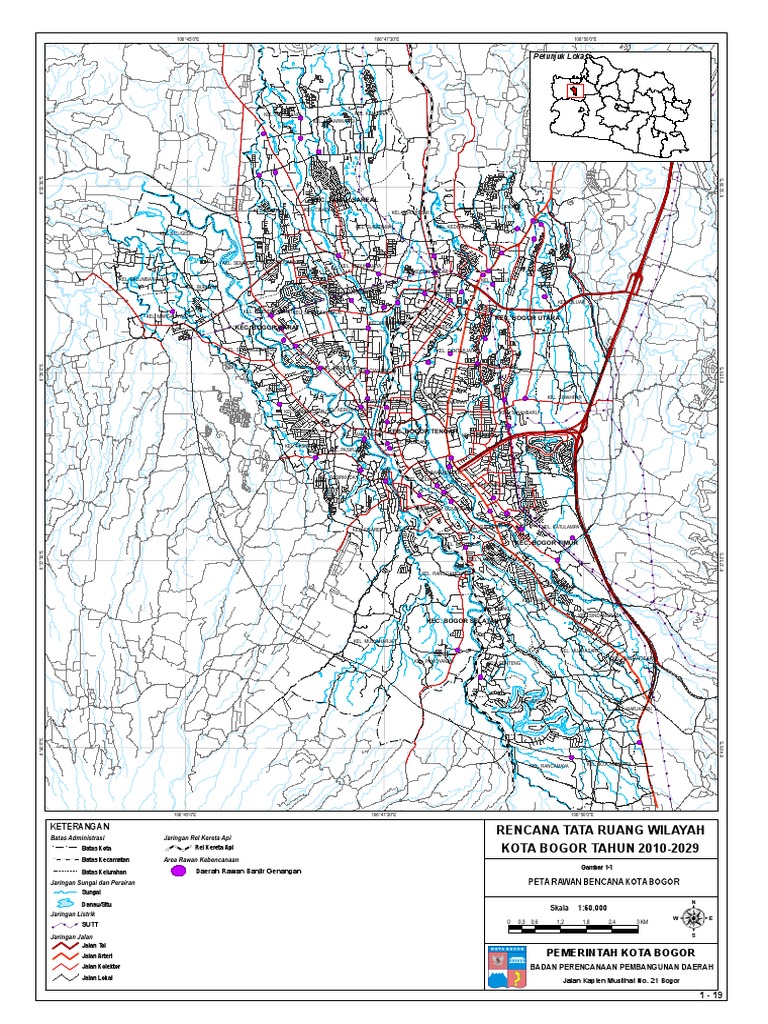 Bogor Map | PDF