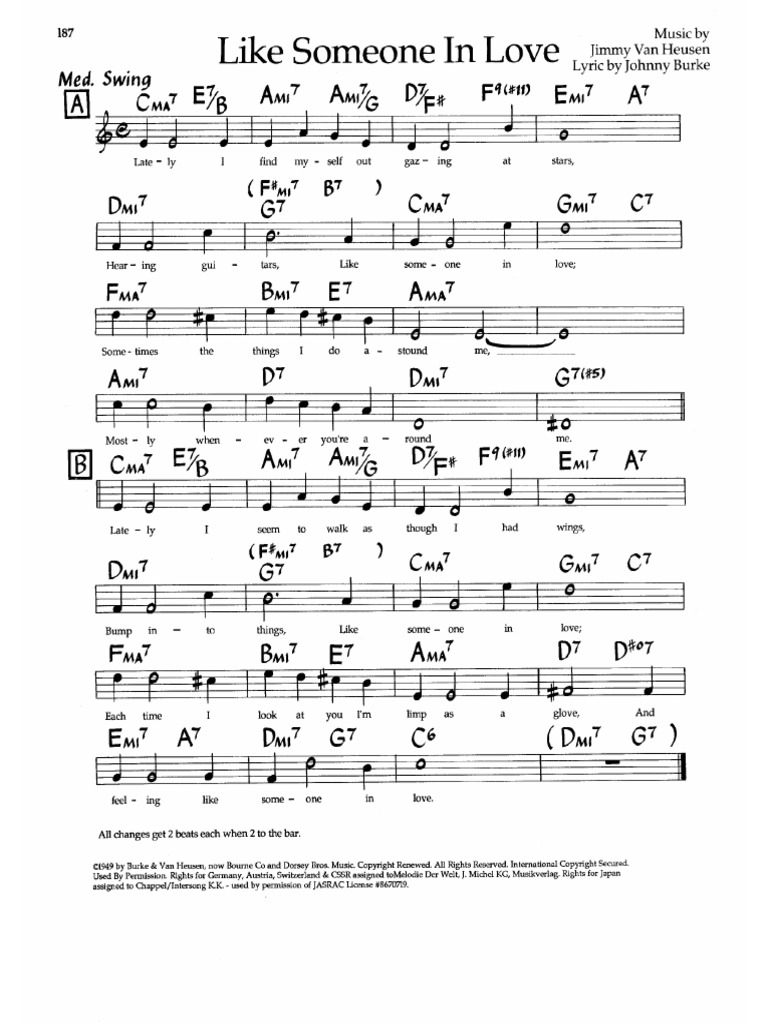 Like Someone in Love | PDF